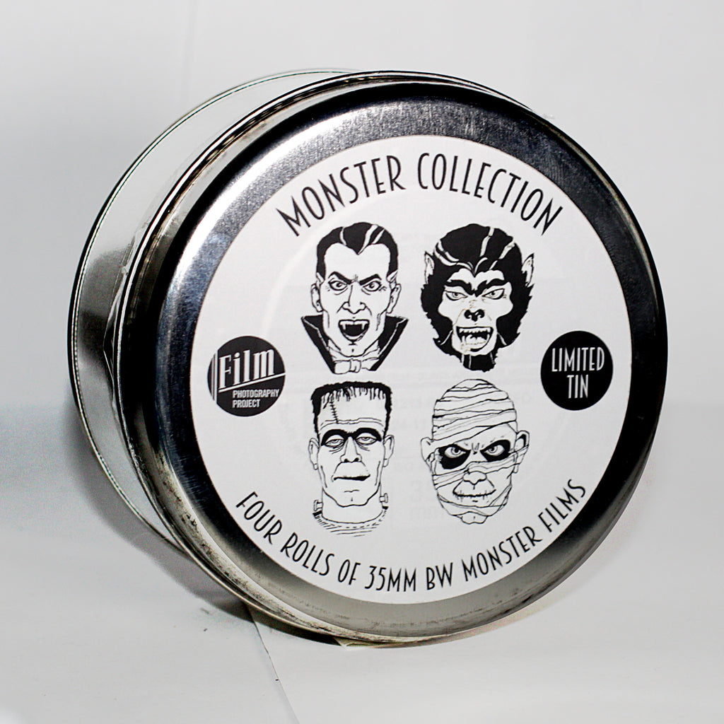 35MM BW FILM - FPP MONSTER GIFT TIN LIMITED (4 Rolls) – Film ...