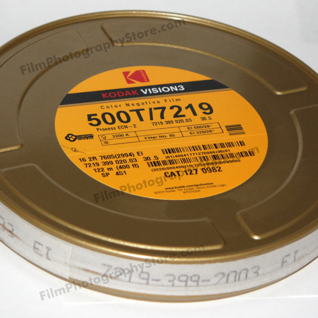 16mm Film - Double Perf - Color Negative 500T - 400 ft – Film ...