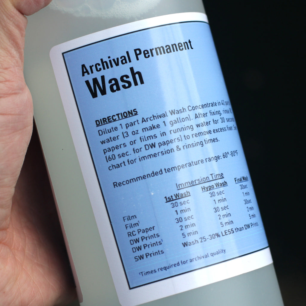 Darkroom Supplies - FPP Archival Permanent Wash (1 qt) – Film ...